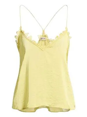 Zadig&Voltaire Top Polyester Camisole - Yellow