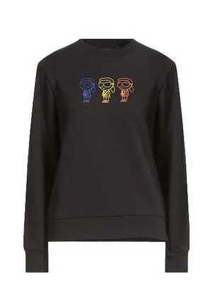 Karl Lagerfeld Organic Cotton Sweatshirt - Black