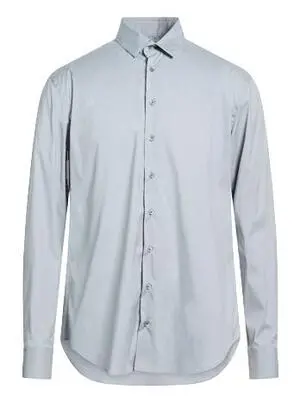 Giorgio Armani Shirt Light Size Cotton, Polyamide, Elastane - Grey