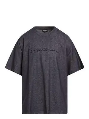 Giorgio Armani T-shirt Size Virgin Wool, Cotton, Cashmere, Elastane - Navy