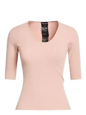 Giorgio Armani Sweater In Viscose And Polyester Blend - Pink