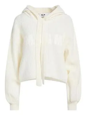 MSGM Wool And Cashmere Sweater - White