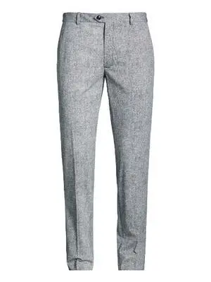 CIRCOLO 1901 Tailored Herringbone Trousers - Midnight Blue