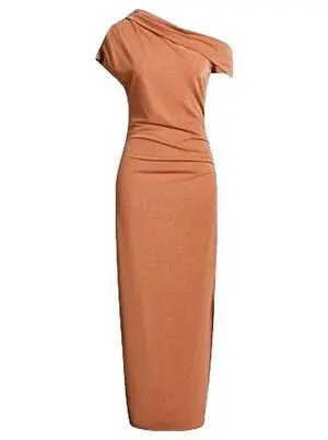 KAOS Maxi Bodycon Dress - Brown