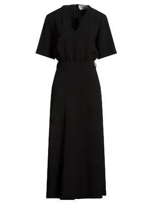 KAOS Crepe Maxi Dress - Black