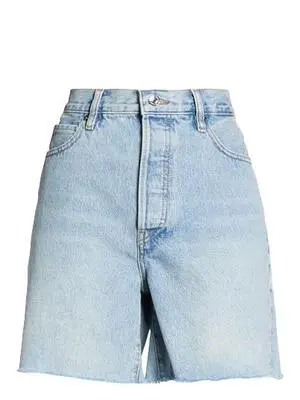 FRAME The Timeless Denim Shorts - Blue
