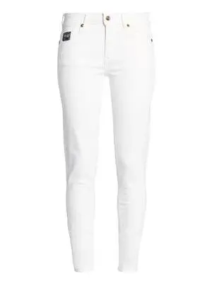 Versace Skinny Jeans In Stretch Denim - White