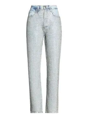 FRAME The Showgirl Jeans In Recycled Cotton - Blue