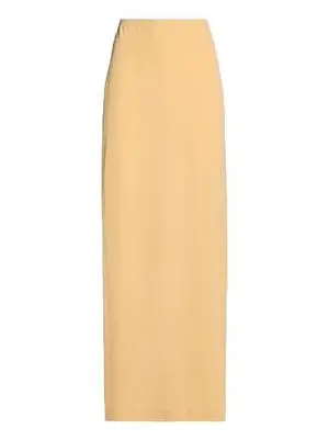 ALYSI Maxi Slip Skirt - Beige