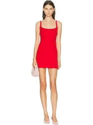 Sandy Liang Naomi Dress - Red