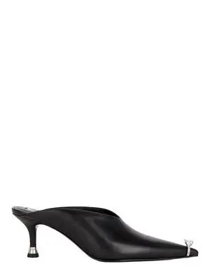 Alexander Wang Akilita 65mm Ring Mule - Black