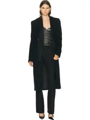LUDOVIC DE SAINT SERNIN Fitted Coat - Black