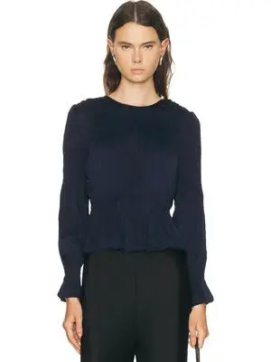 BY MALENE BIRGER Ovas Blouse - Night Sky