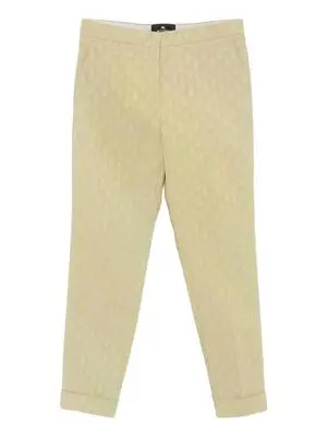 Etro Patterned Trousers - Neutrals