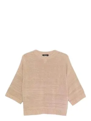 Fabiana Filippi Lurex Knit Sweater - Neutrals
