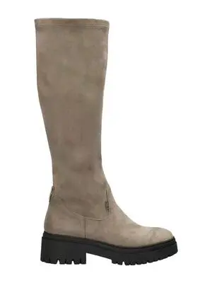 MEXX Tall Lug-sole Boots - Neutrals