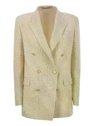 Tagliatore Double-breasted Blazer With Peak Lapels - Neutrals