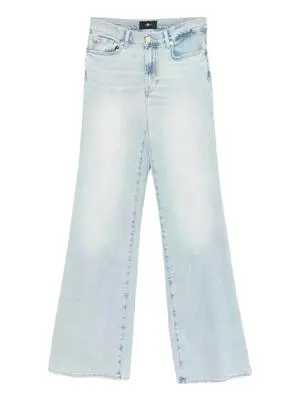 7 For All Mankind Modern Dojo Flare Jeans - Blue