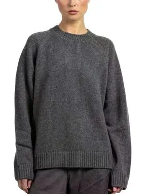 LISA YANG Anine Ribbed Sweater - Grey