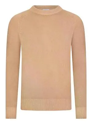 Malo Raglan Sleeve Sweater - Neutrals