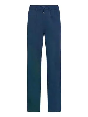 Malo Drawstring Track Pants - Blue