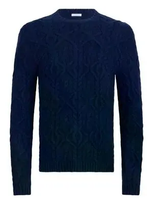 MALO Cable-Knit Sweater