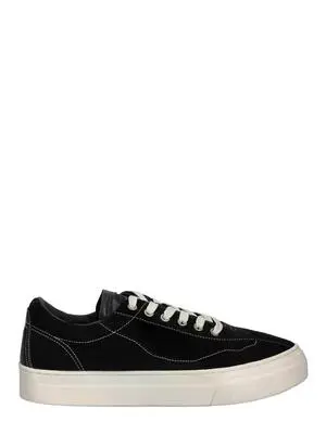 S.W.C STEPNEY WORKERS CLUB Stitched Sneakers - Black