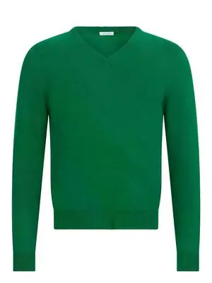 Malo V-Neck Sweater Green