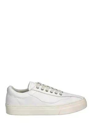 S.W.C STEPNEY WORKERS CLUB Lace-up Panelled Sneakers White