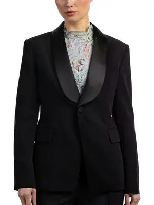 A.L.C. Ari Shawl-collar Blazer - Black