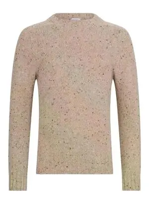 Malo Speckled Sweater - Neutrals
