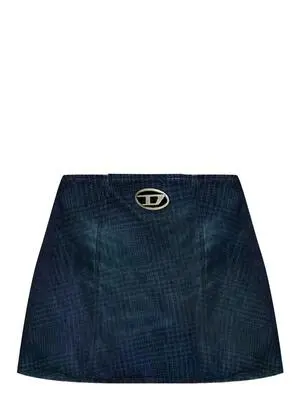 DIESEL Denim Mini Skirt - Blue
