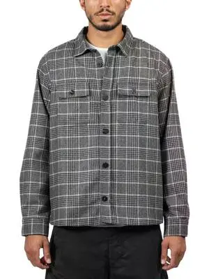 04651/TRIP IN A BAG Check Pocket Shirt - Grey