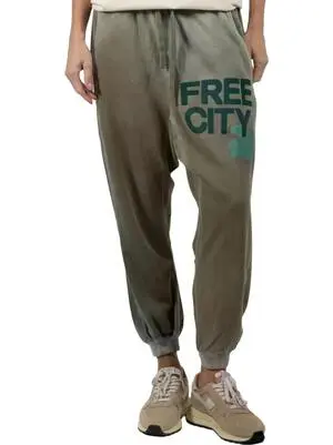FREECITY Graphic Trousers - Green