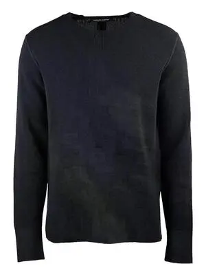 HANNES ROETHER Long-sleeve Crew-neck Sweater - Black