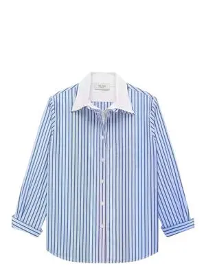 WE-AR4 Striped Shirt - Blue