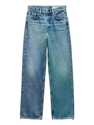 Rag & Bone Straight-leg Jeans - Blue