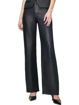 DL1961 Karmine Coated Wide Leg Jeans
