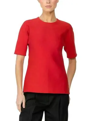 HIGH SPORT Bianca Short-sleeves Blouse - Red