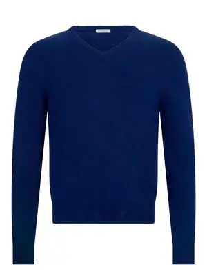 Malo V-neck Sweater - Blue