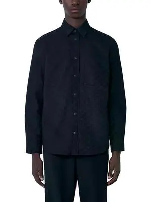 GUCCI Gg Motif Button-down Shirt