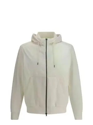 Herno Hooded Zip Jacket - White