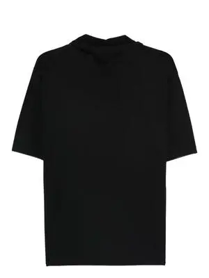 LEMAIRE Short-sleeve Top - Black