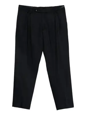 MICHAEL COAL Tailored Trousers - Blue