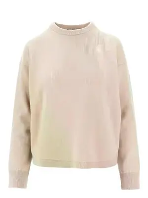 Max Mara Ribbed Long-sleeve Sweater - Neutrals