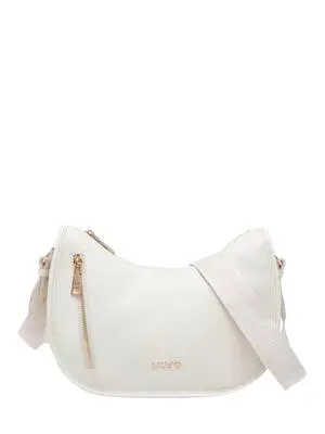 Liu Jo Logo Zip Crossbody Bag - White