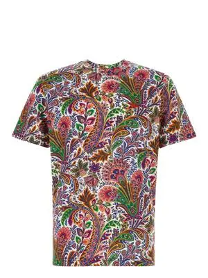 Etro Paisley-print T-shirt - White
