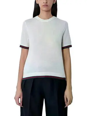 Gucci Crew-neck T-shirt - Neutrals