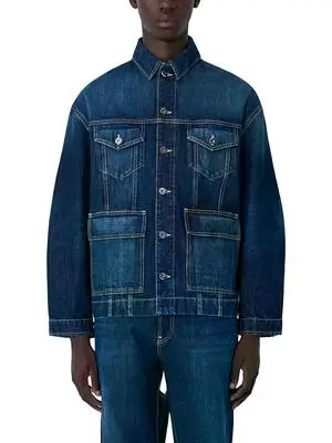 JEAN PAUL GAULTIER Denim Trucker Jacket - Blue
