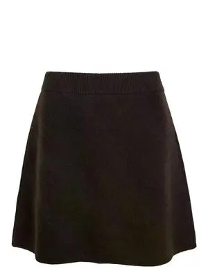LISA YANG Clare Cashmere Mini Skirt - Brown